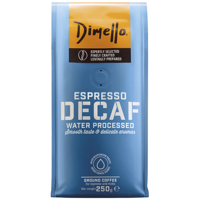 Dimello Decaf 250g Mlevena Espresso Kafa